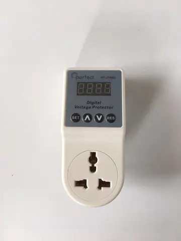 Buy Eu/us/uk/mu 220v Socket Voltage Protector Voltage Guard Surge ...