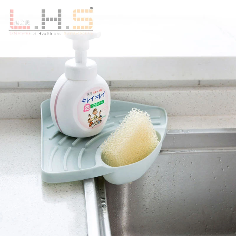Buy Expandable Corner Storage Drain Basket Rack Sponge Soap Drainer ...