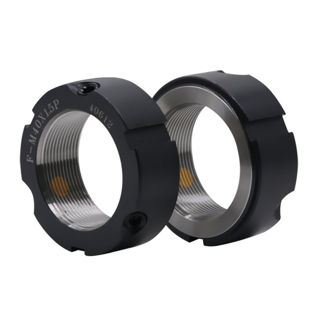 Buy F-m28*1.5p F-type Precision Locking Round Nut And Bearing Screw Rod ...