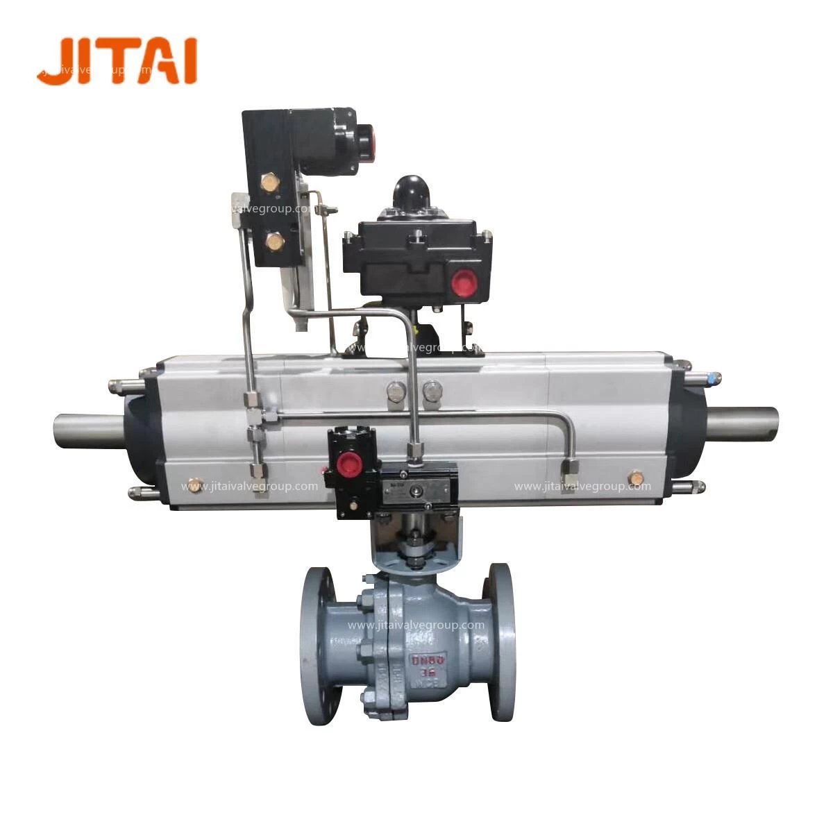Buy Flanged Rf Wcb Full Port Air Actuated Isolation Ball Valve from ...