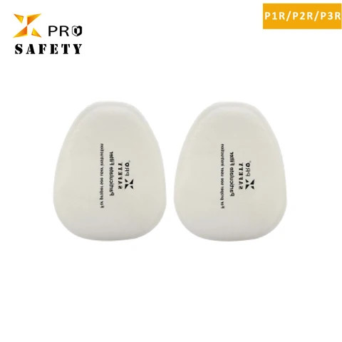 Buy Gas Mask P1 R Particulate Replacement Filter Pad Gas Mask Chemical ...