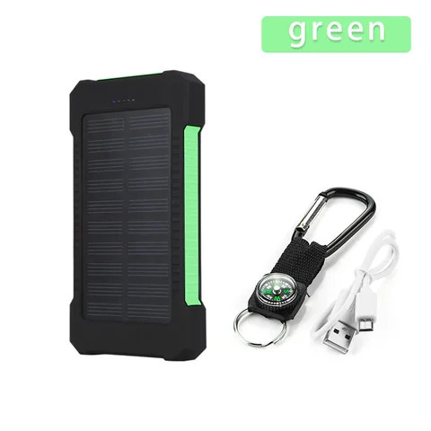 Buy High Efficient Solar Power Bank 10000mah, 20000mah Solar Charger ...