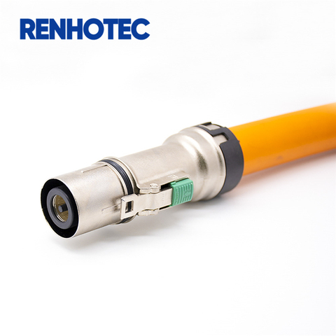 Buy Hvsl Cable 500a Plug Socket High Voltage Internal Lock Connector Dc ...