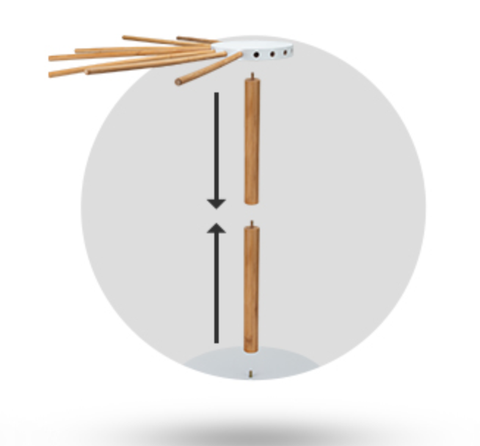 Buy Kitchen Pasta Dryer Pasta Stand For Drying Handmade Unique Wood ...