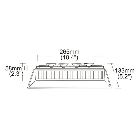 Buy Led Dash Light Interior Warning Strobe Light Classic Design For ...