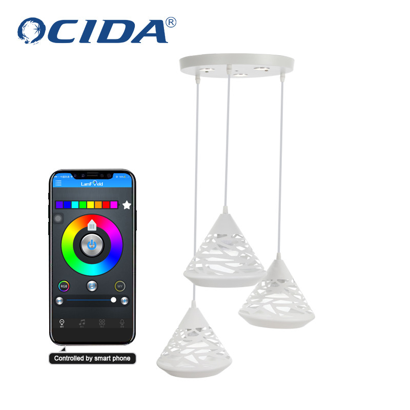Buy Led Modern Minimalist Indoor Dining Table Chandelier E27 Lamp ...