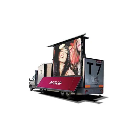 Buy Led Sign On Trailer Billboard Led Video Wall Customized Oem P10 Led ...