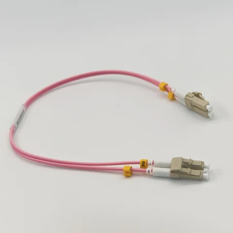 Buy Mm Dx Fiber Cable 2.0mm Lc Miniboot Connector 50/125 Om4 Multimode ...