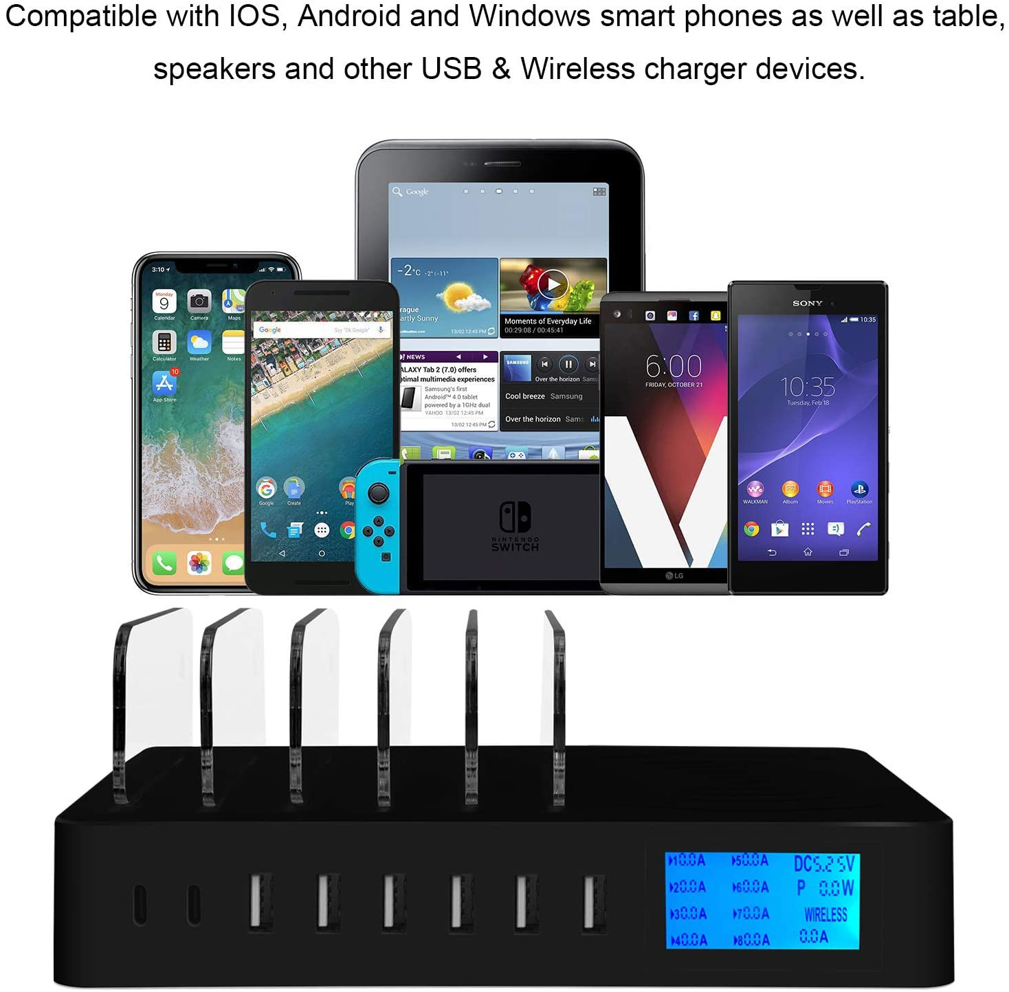 Buy Mobile Charging Station 10 W,with Visual Led Display,can Make ...