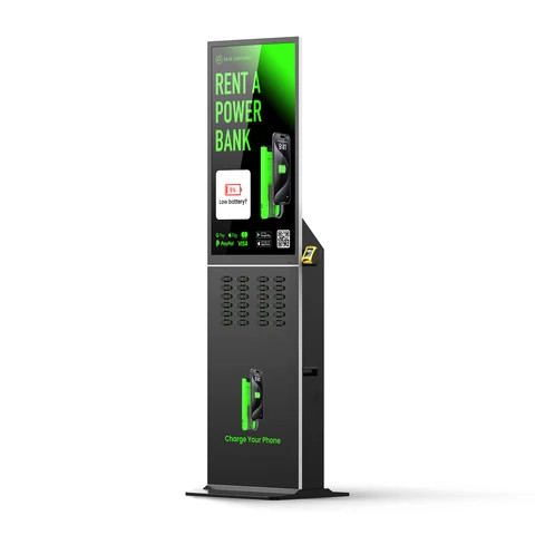 Buy Mobile Phone Charging Vending Station Shared Powerbank With Pos ...