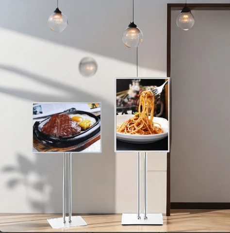 Buy New Arrival Menu Boards Movable Boxe Display Board For Hotels The ...