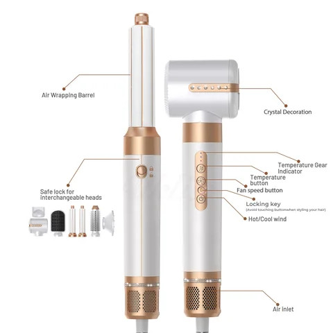 Buy Oem High Speed Air Styler Cold And Hot Air One Step Hair Dryer ...
