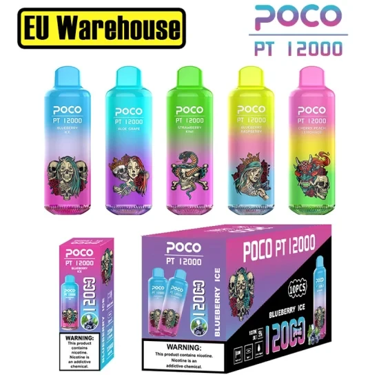 Buy Original Poco Bar Factory Price 12000 Puffs 12k 10k 10 Fruit ...