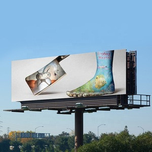 Buy Outdoor Rotating Signage Double-sided Billboard With Rolling System ...