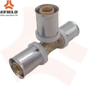 Buy Pex-al-pex Pipe Fitting Equal Tee 16mm Watermark Certified Brass ...