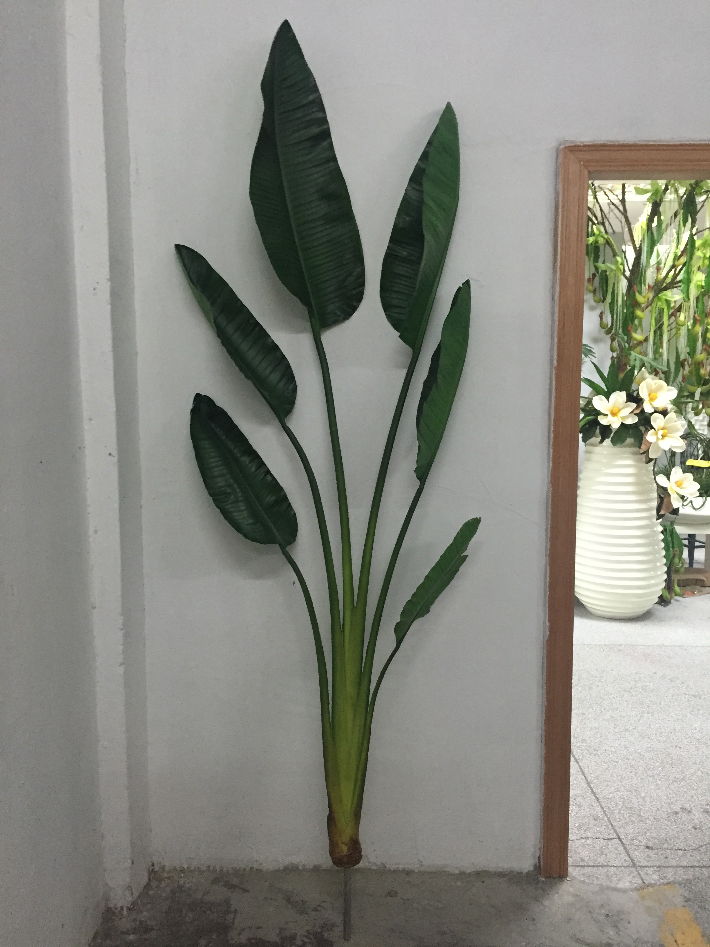 Buy Plastic Banana Tree Travellers Tree Artificial Banana Leaf from ...