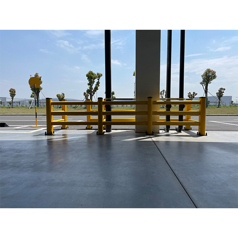 Buy Plastic Traffic Barrier Warehousing Safety Anti-collision Guardrail ...