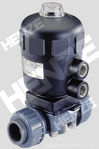 Buy Plastic Upvc, Cpvc, Pph, Pvdf, Frpp Actuated Diaphragm Valve ...