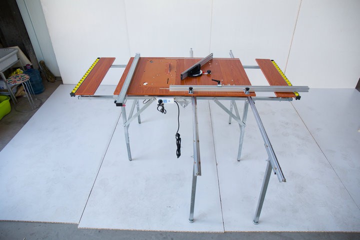 Buy Portable Power-saw Bench Sliding Table Saw Panel from Laizhou Sanhe ...