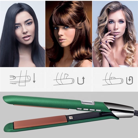 Buy Professional Electric Private Label Flat Iron Hair Straightener ...