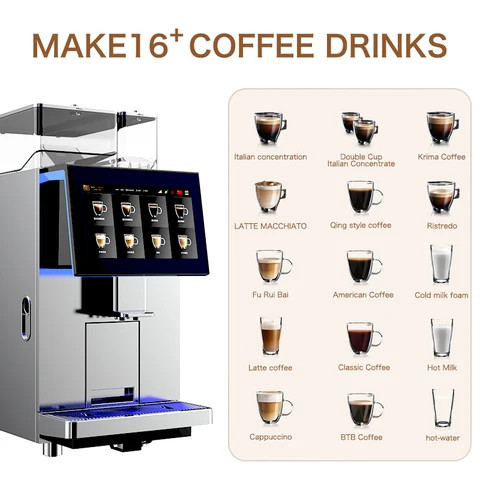 Buy Professional Touch Screen Display Nespressoo Espresso Coffee ...