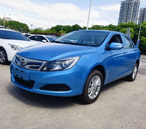Buy Pure Electric Car Blue Byd E5 Fast Charging Time 405km Range 130 Km ...