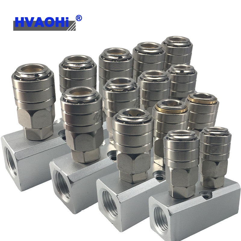 Buy Quick Fit Pipe Connectors C Type Self Locking Pneumatic Quick ...