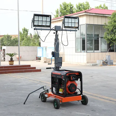 Buy Saao Engine Mobile Light Tower For Factory Construction Led Diesel ...