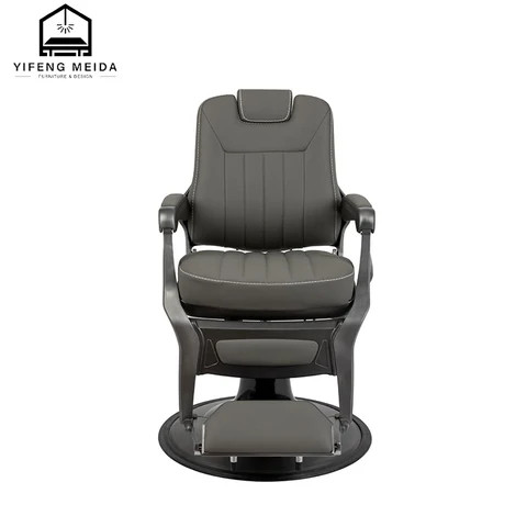 Buy Salon Furniture Blue Recliner Styling Chair Leather Barber Chair ...