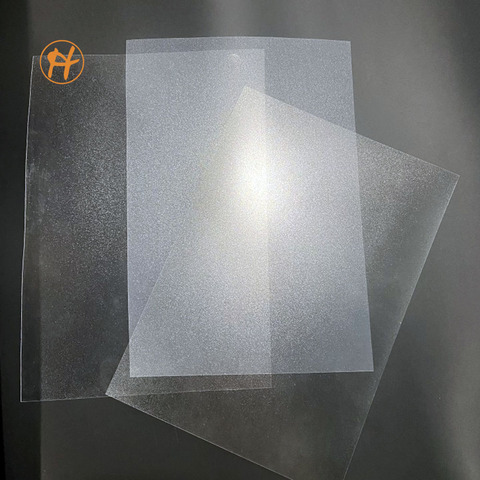 Buy Semi-transparent Pvc Sheet Rigid Pvc Clear Frosting Plastic Sheet ...