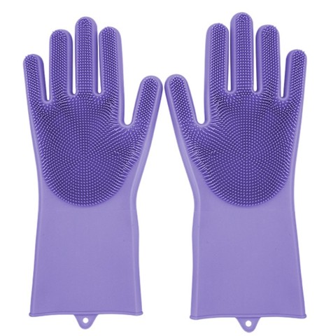 Buy Silicone Microfiber Pot Washing Utensils Dishes Washing Kitchen ...