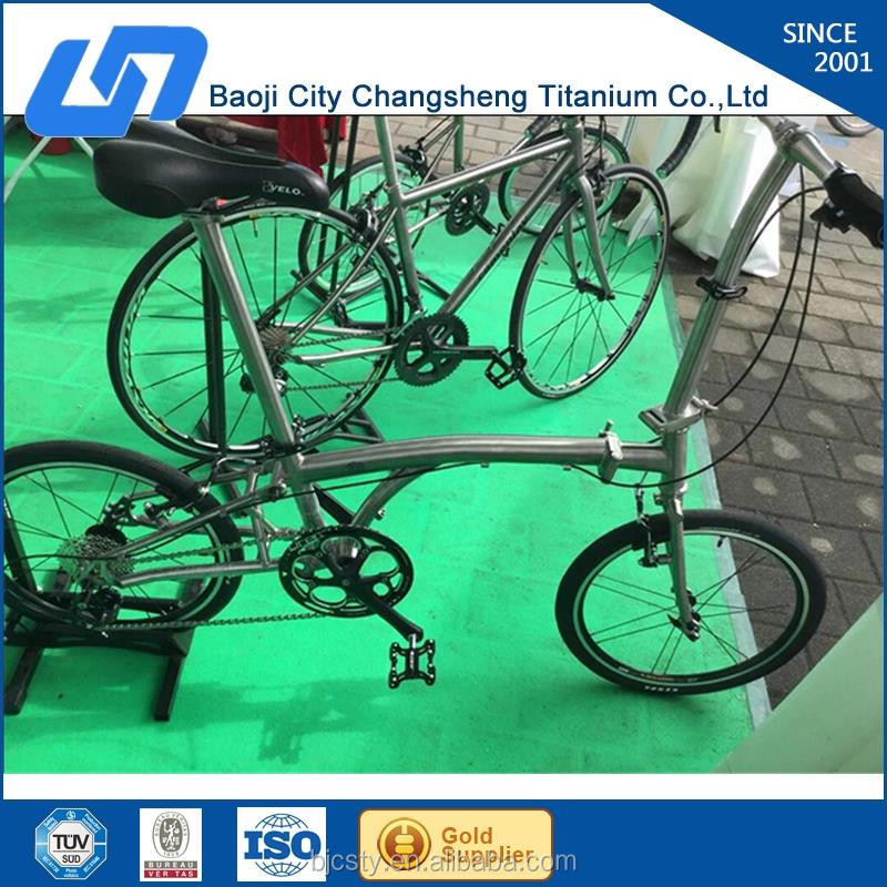 Buy Smooth Welding Track Frame Fixed Gear 700c Bike Frame Titanium ...