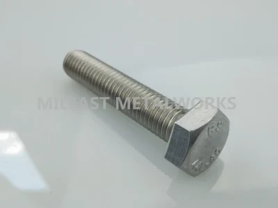 Buy Stainless Steel Hexagon Head Bolt Din933 from Ningbo Beilun MILFAST ...