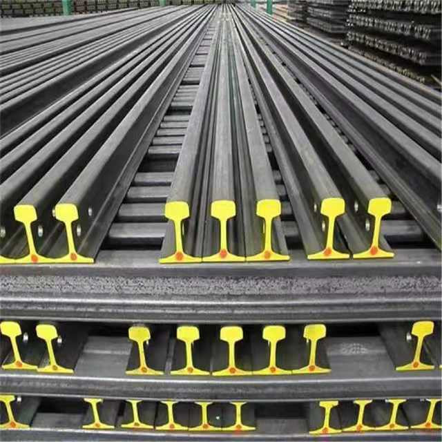 Buy Steel Railing Crane Rail Rails R50 R65 Railway Steel Rails from ...