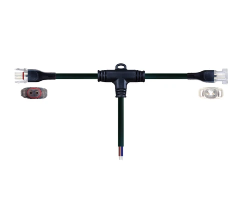 Buy T Connector Waterproof Power Splitter Connector 2pin 3pin 4pin 5pin ...