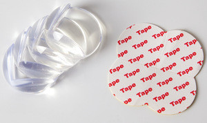 Buy Transparent Big Ball Corner Protector For Baby Kids Soft Table ...