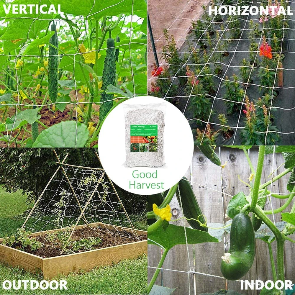 Buy Trellis Netting Mi Double Scrog Grid Mesh 5 X 30 Ft (about 15.2 X 7 ...