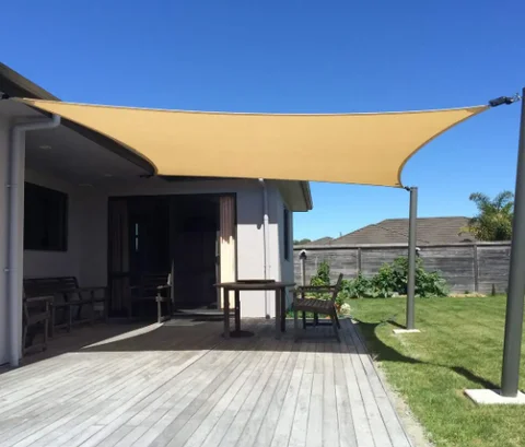 Buy Triangle Rectangle Square Hdpe Waterproof Sun Shade Sail Shade ...