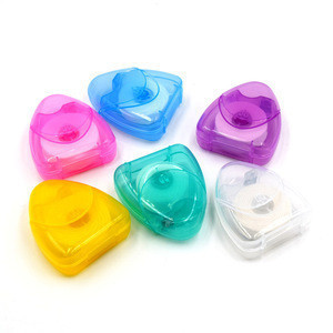Buy Triangle Shape Dental Floss 50m Silk Dental Floss Mint Waxed Flavor ...