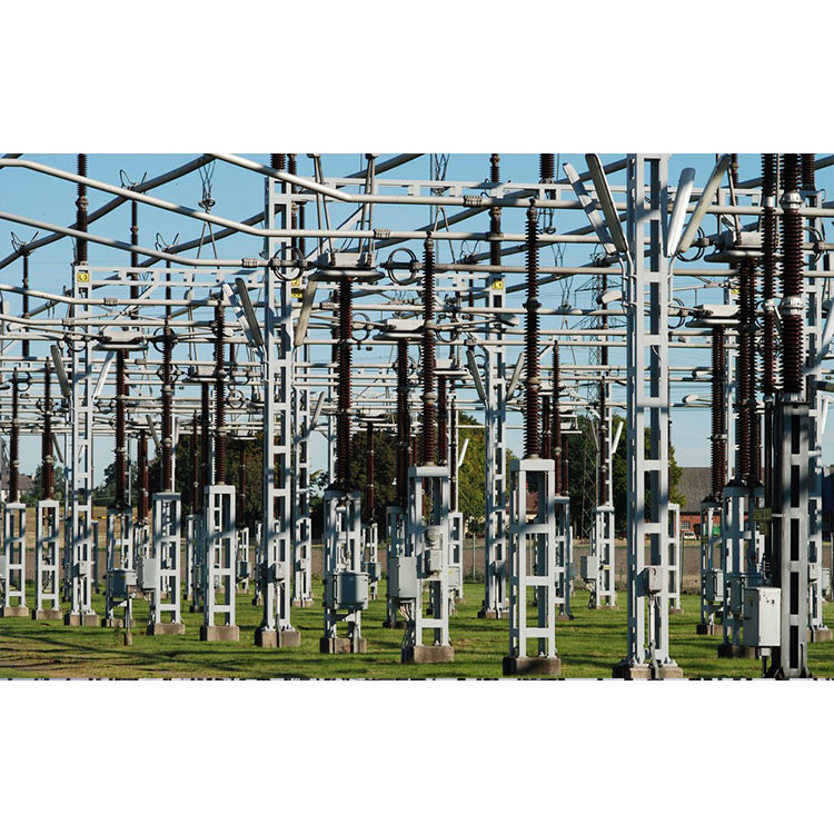 Buy Tubular Steel Structure Substation Steel Structures For Electrical ...