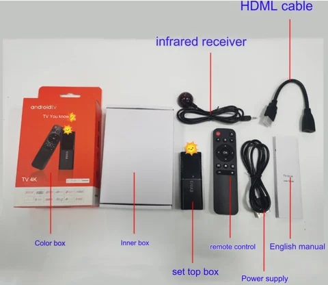 Buy Tv Stick 4k Android Tv Box Stick 4k Tv Stick With Google Assistant ...