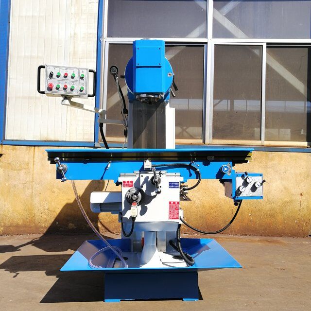 Buy Universal Manual Heavy Duty Large Vertical Knee Type Milling ...