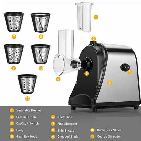 Buy Unleash Your Creativity 250w Meat Grinders Slicers Perfect For ...