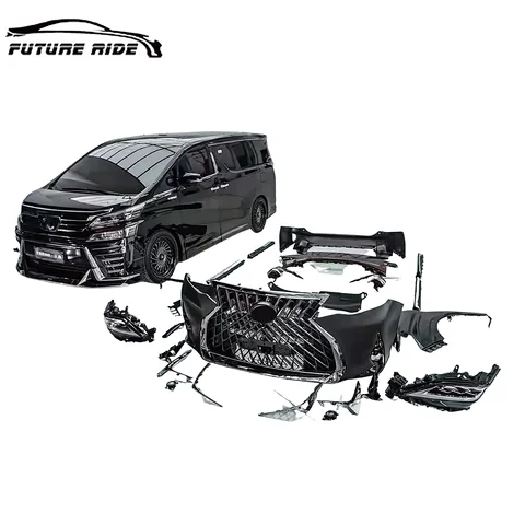 Buy Vellfire Accessories Exterior Upgrade Bumper Bodykit For 2008-2014 ...