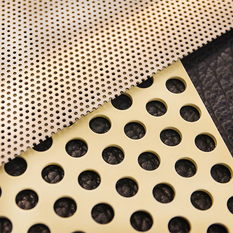 Buy Wall Panel High Quality Iron Hexagonal Perforated Decorative ...