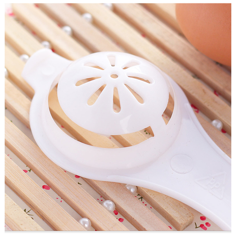 Buy White Egg Yolk Seperator Separator Tool Easy Cooking Egg Dividers ...