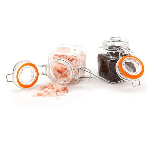 Buy Wholesale Custom Airtight Glass Spice Jar Set Glass Candy Jars With ...