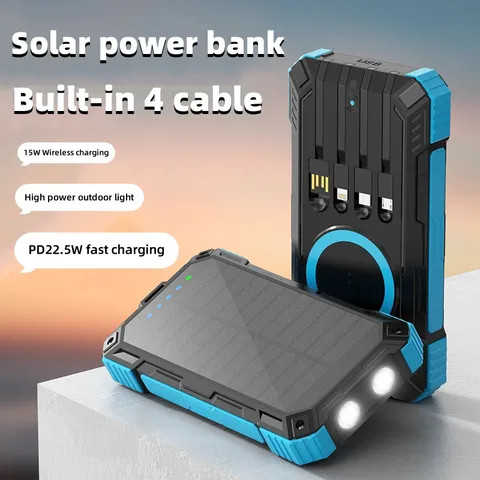 Buy Wisdom-tech Power Bank For Hiking Lithium Battery Solar Charger Tea ...