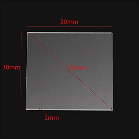 Buy Xrd Sample Tank Test Sheet Carrier Chip Slotted Quartz Glass Sheet ...