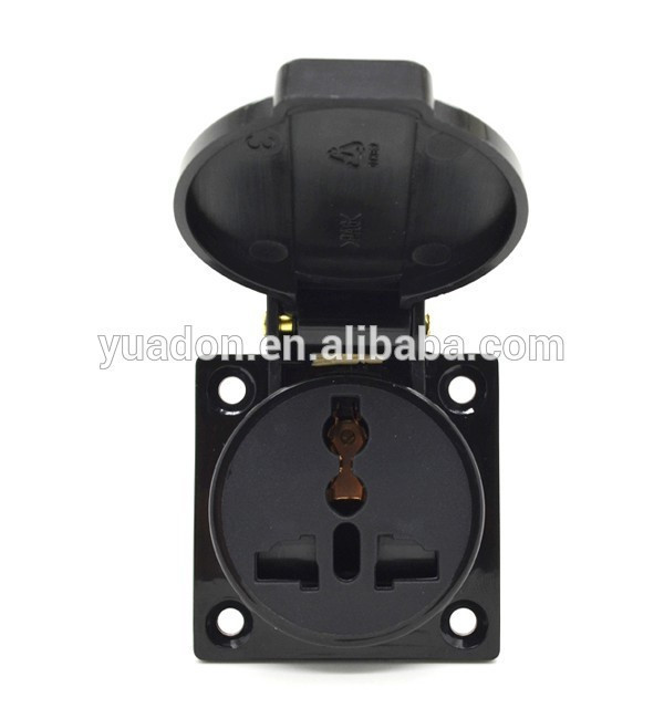 Buy Yuadon Industrial Waterproof Socket Ip44 Multiple Power Outlet ...